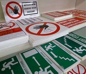 Predaj a výroba protipožiarnych bezpečnostných značiek, piktogramov a ...